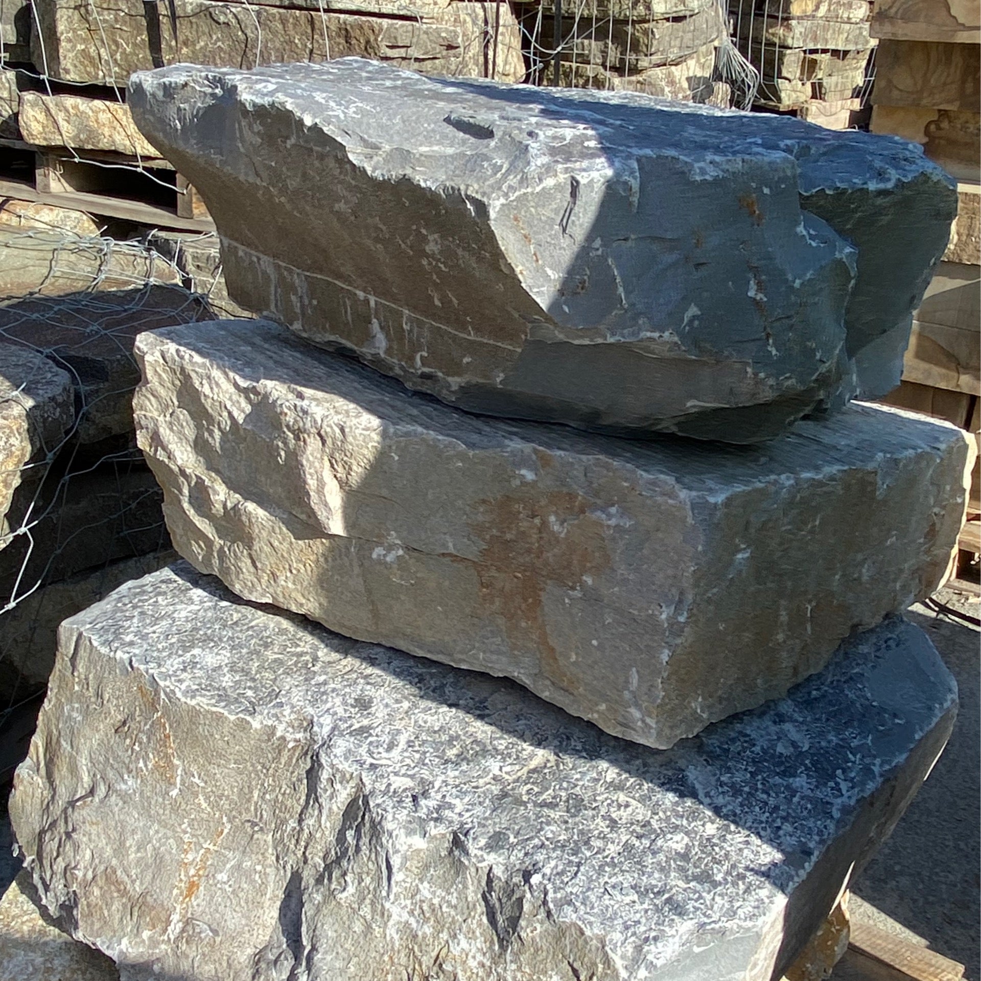 Montana Rustic Boulders 1-3 Man | Olympic Rockery & Landscape Supply LLC